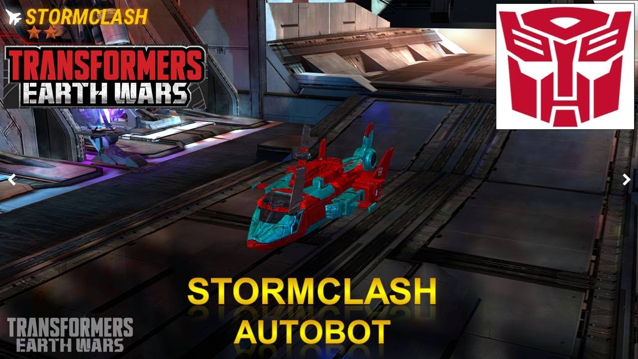 Transformers: Earth Wars - Unlocking Autobot STORMCLASH (2 STAR RARITY ...