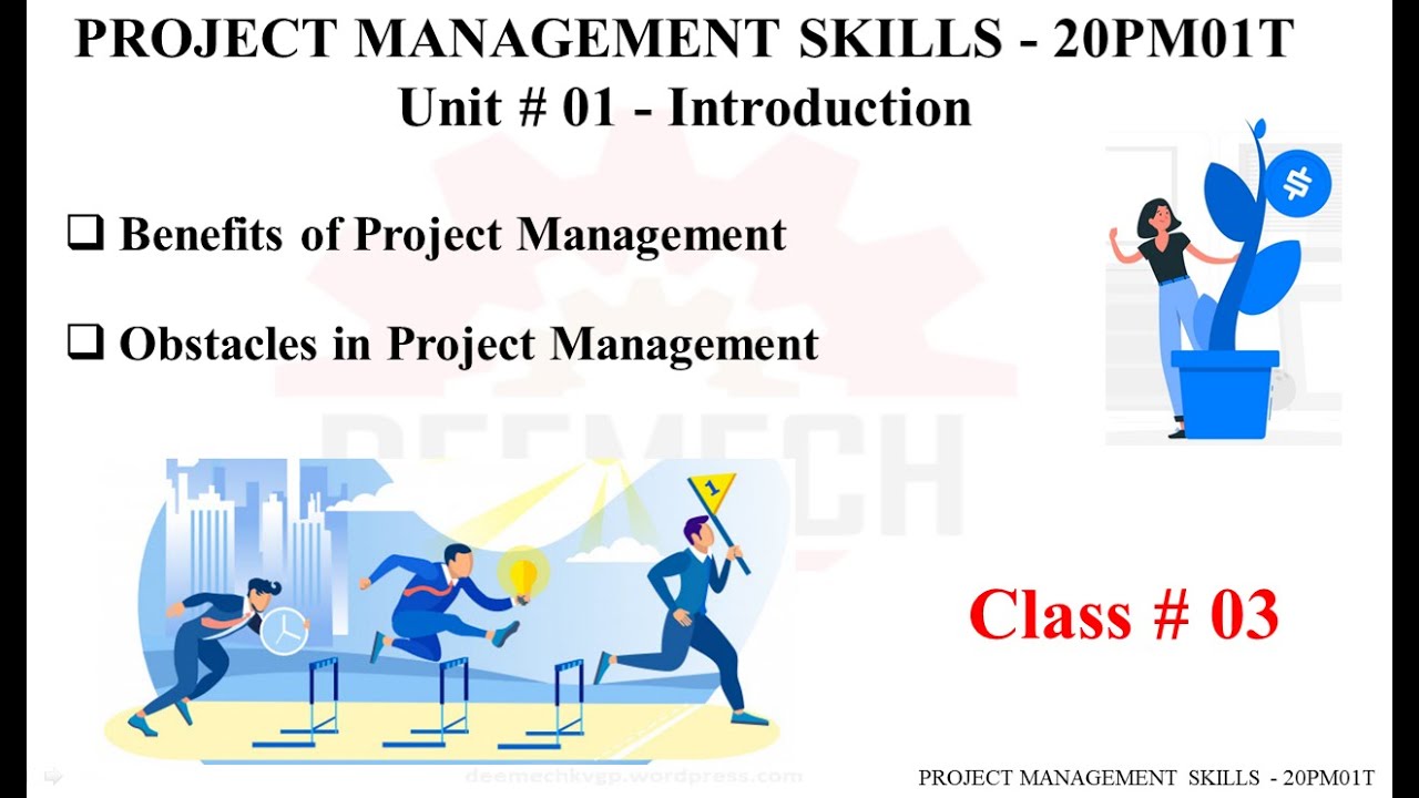 Class # 03 Project Management Skills - For Diploma Students - YouTube