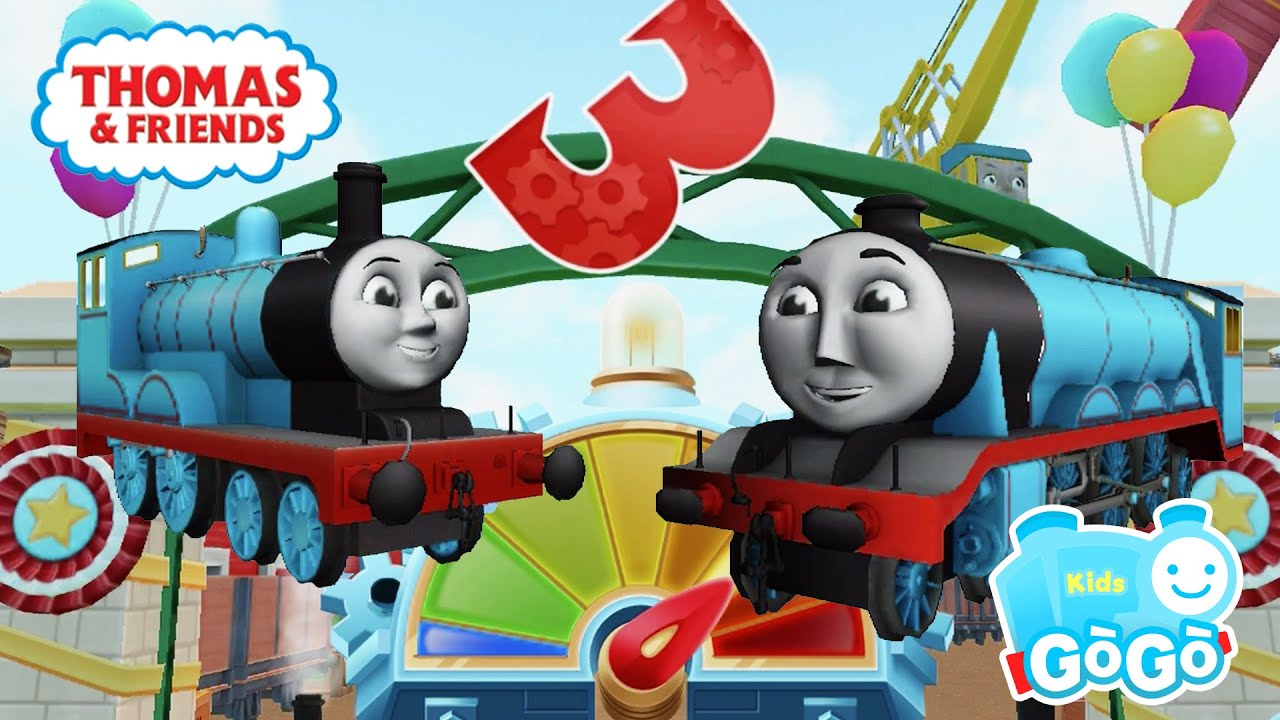 Thomas VS Gordon - Count down 3-2-1 Let's Race! - Thomas and Friends ...