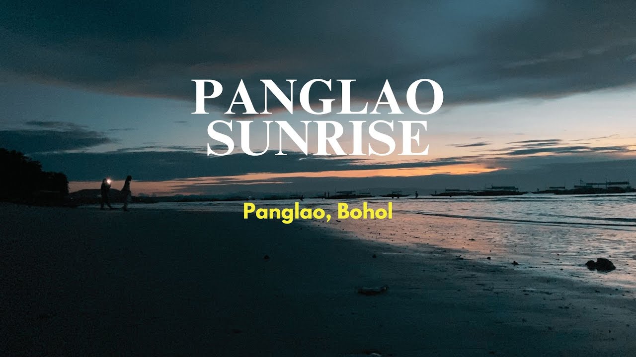 Magical Sunrise at Bolod Beach, Panglao, Bohol | A Peaceful Morning by ...