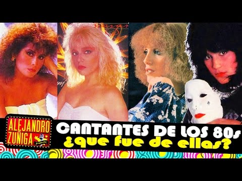 50 Cantantes de los Ochentas ¿QUE FUE DE ELLAS? - YouTube