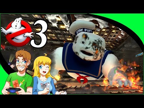GHOSTBUSTERS The Video Game Remastered Part 3 Mr Stay Puft Returns ...