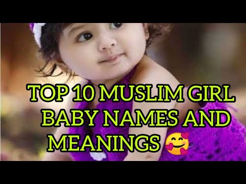 Top 10 Muslim Girl Baby Names and meanings / Salma vibes