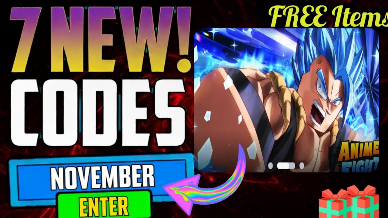 SECRET UPDATE!ALL NEW WORKING CODES For ANIME FIGHT CODES (November ...