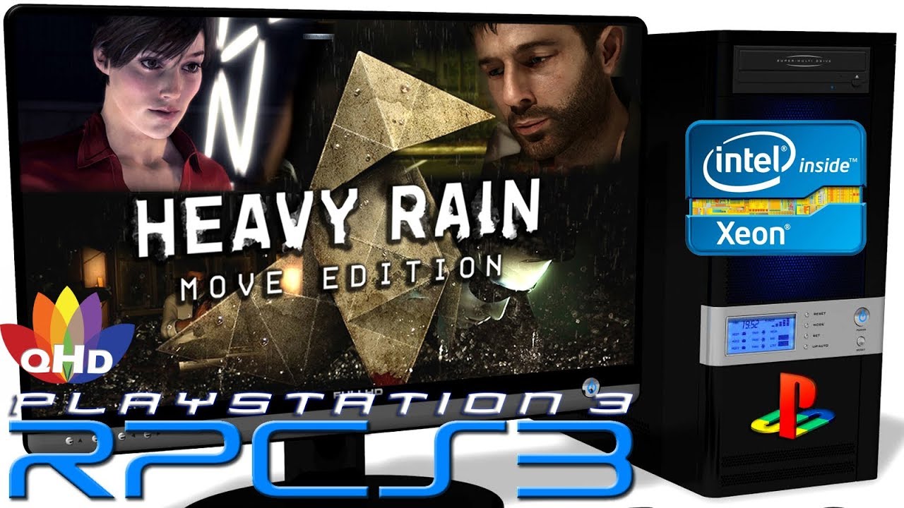 RPCS3 0.0.7 [PS3 Emulator] - Heavy Rain: ME [QHD-Gameplay] E5-1650v2 ...