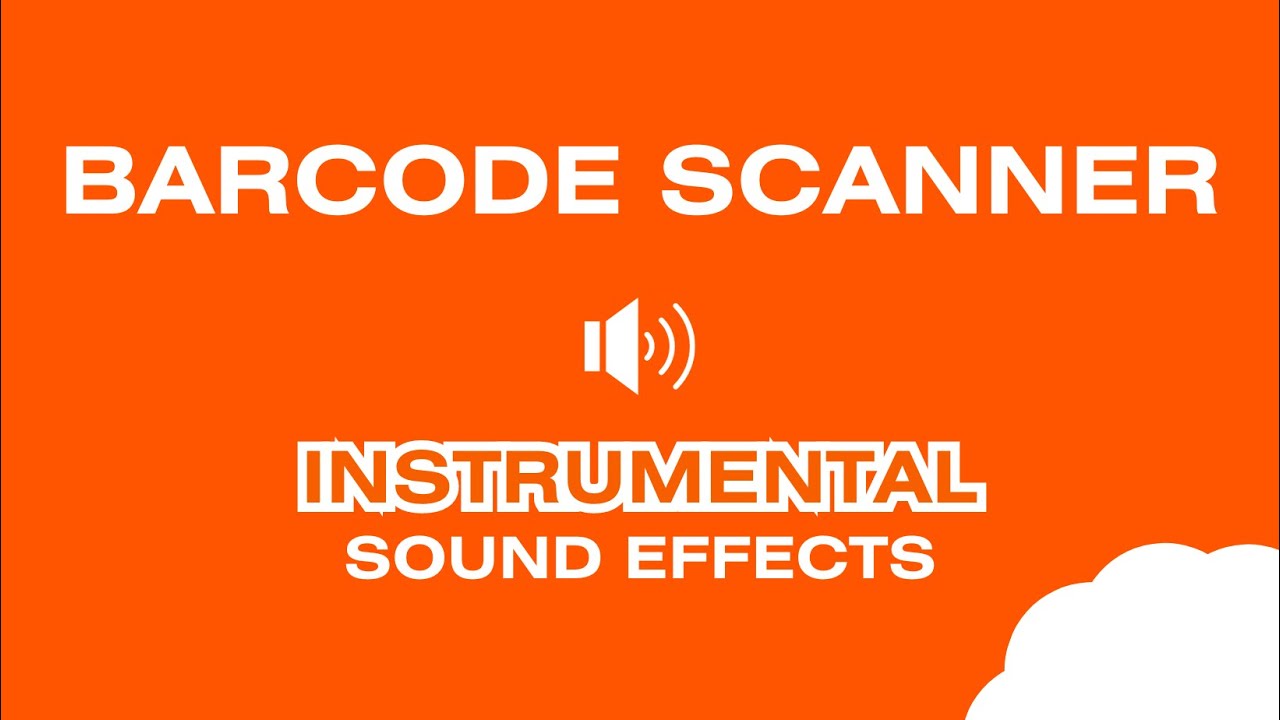 BARCODE SCANNER (Shopping) - Sound Effects - YouTube