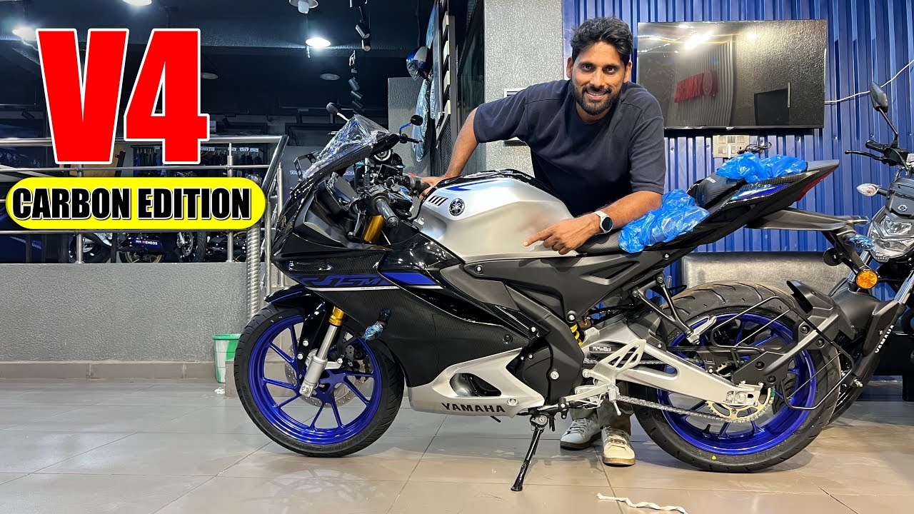 New Yamaha R15 v4 Carbon Fiber Edition Launch 2025 Update Review - YouTube