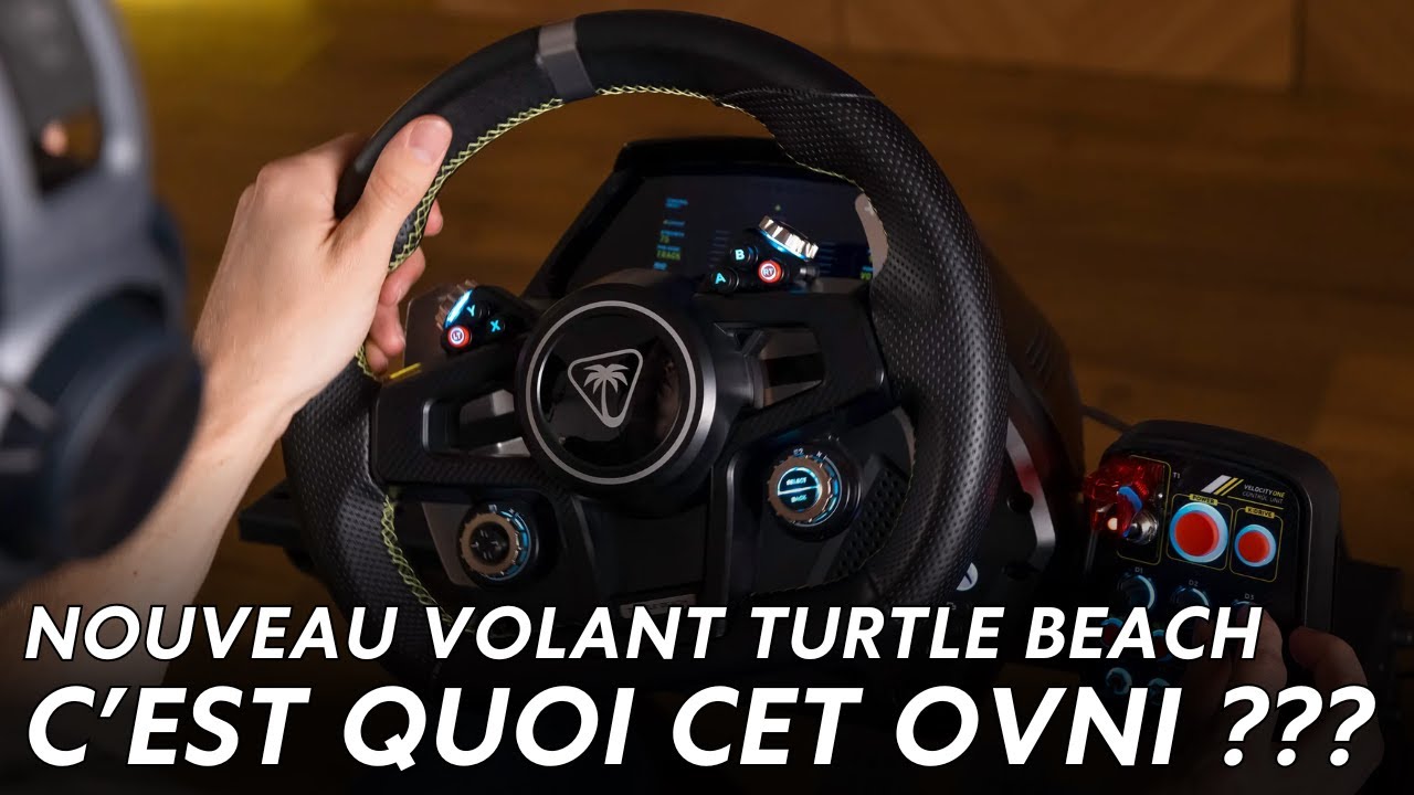 Nouveau volant chez Turtle Beach : c'est quoi cet OVNI ??? - YouTube