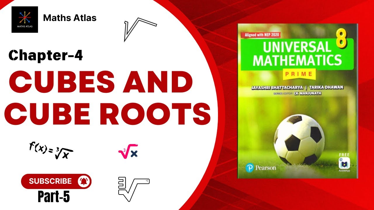 Universal Mathematics Book |Chapter 4 | Cubes and Cube Roots |Class 8 ...