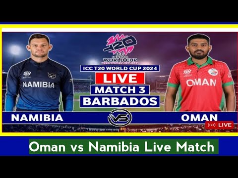 Icc T20 world cup 3rd match live Oman vs Namibia - YouTube