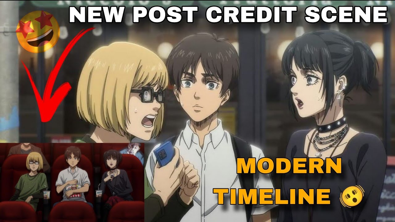 Attack on Titan New Post Credit Scene Official Images 🤩🔥 # ...