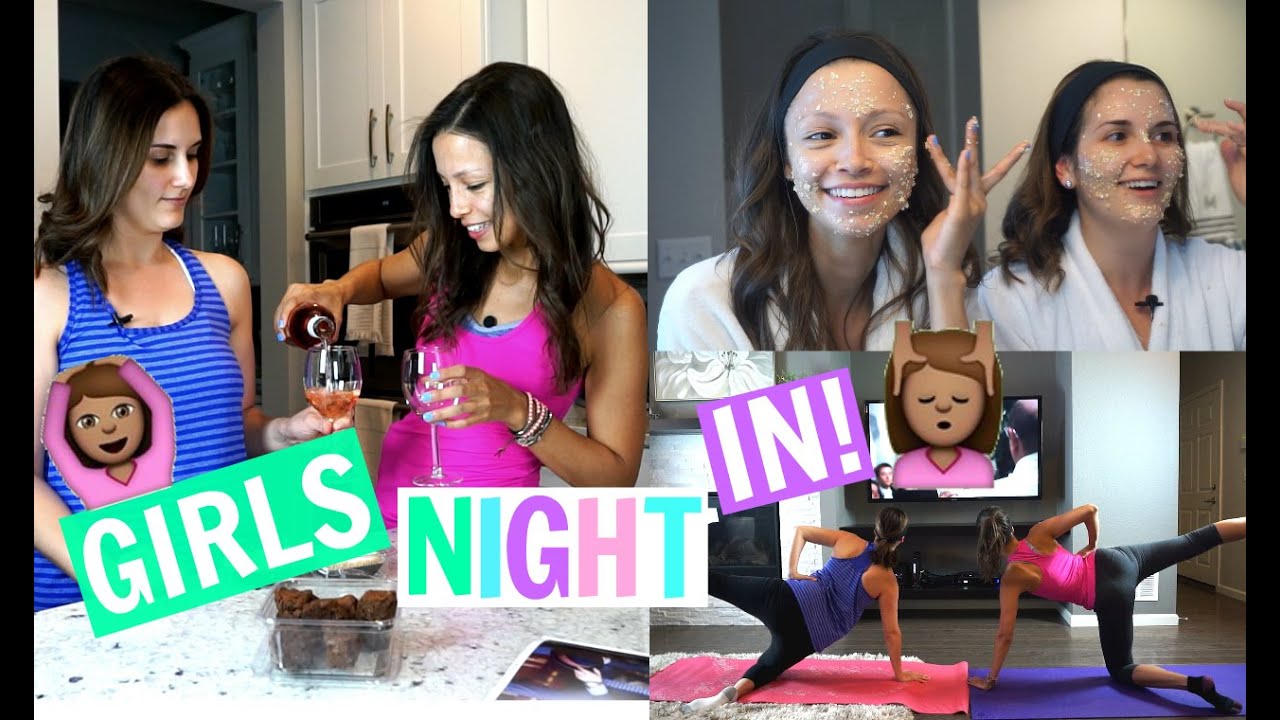 Girls Night IN! DIY | Pamper Routine - KeepItCaro - YouTube