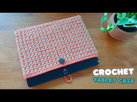 Step by Step Crochet Tablet Case with Super Easy Pattern | ViVi Berry ...