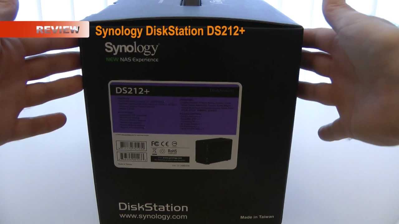 Synology DiskStation DS212+ Review - YouTube