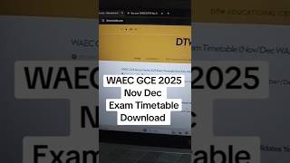 Waec Nov Dec 2025 Examination Dates Mp3 & Mp4 Download - clip.africa.com