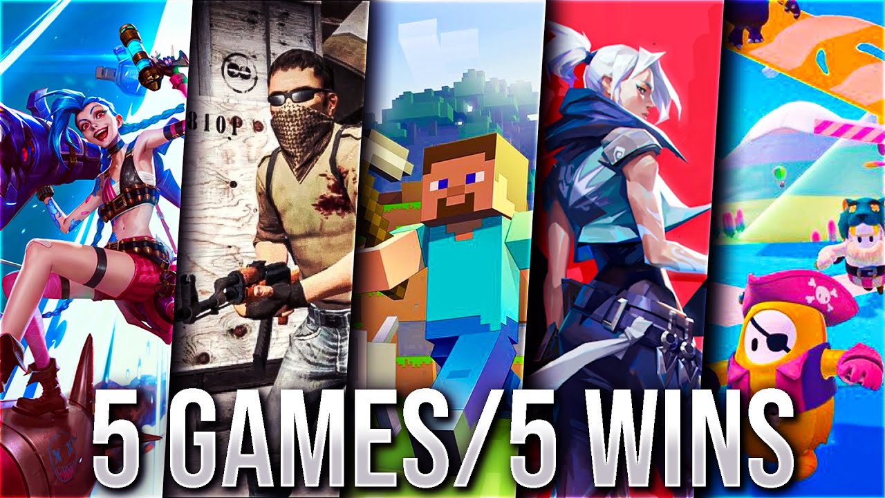 5 GAMES 5 WINS CHALLENGE - YouTube