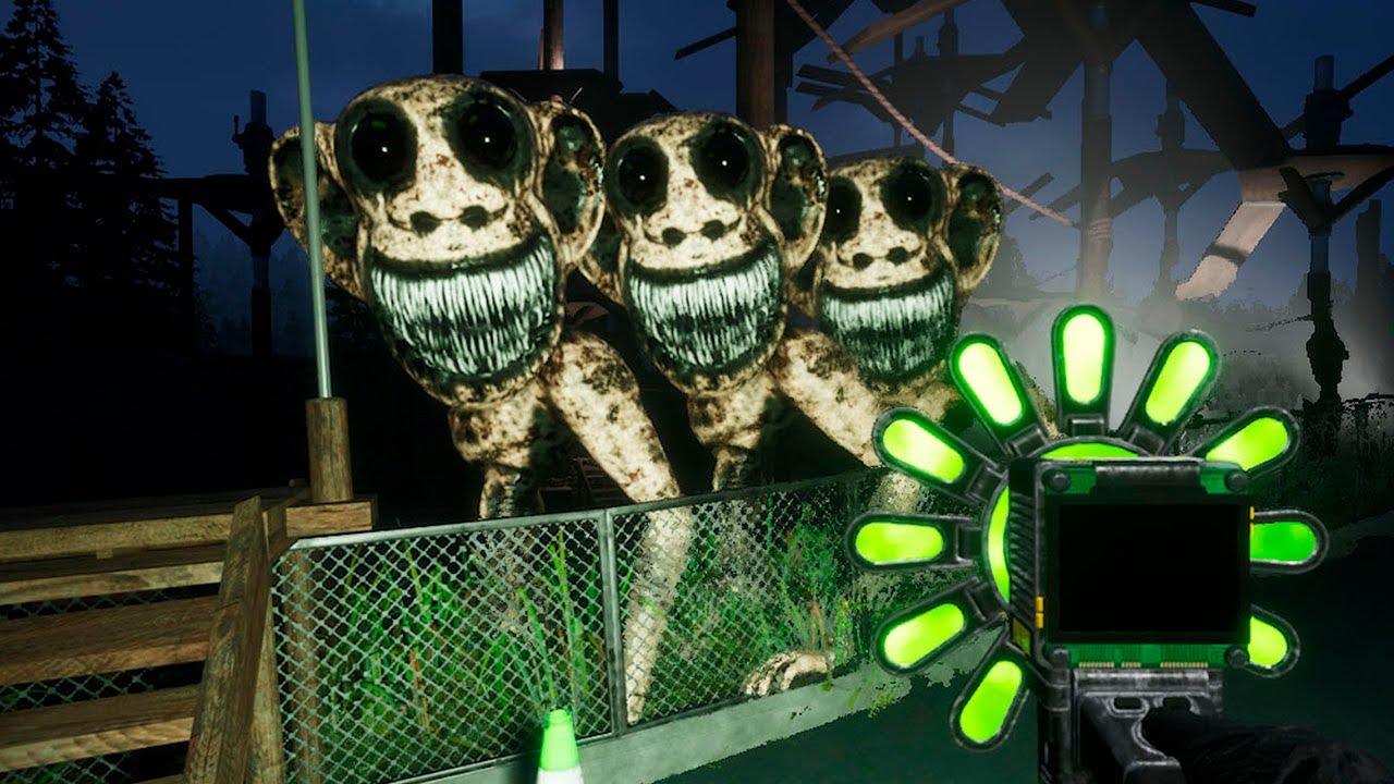 Zoonomaly collecting all the keys big monkey monsters - YouTube