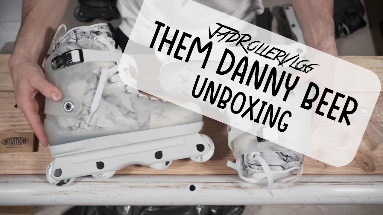 THEM Danny Beer 909 Pro Skate Rollerblade Unboxing JadRollerVlog ...