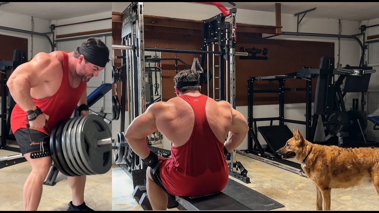 Big Back Workout in the Garage Gym - YouTube