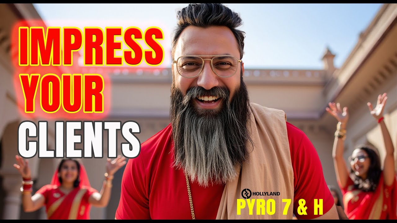 How to use HollyLand Pyro H & Pyro 7 For weddings and Impress Your ...