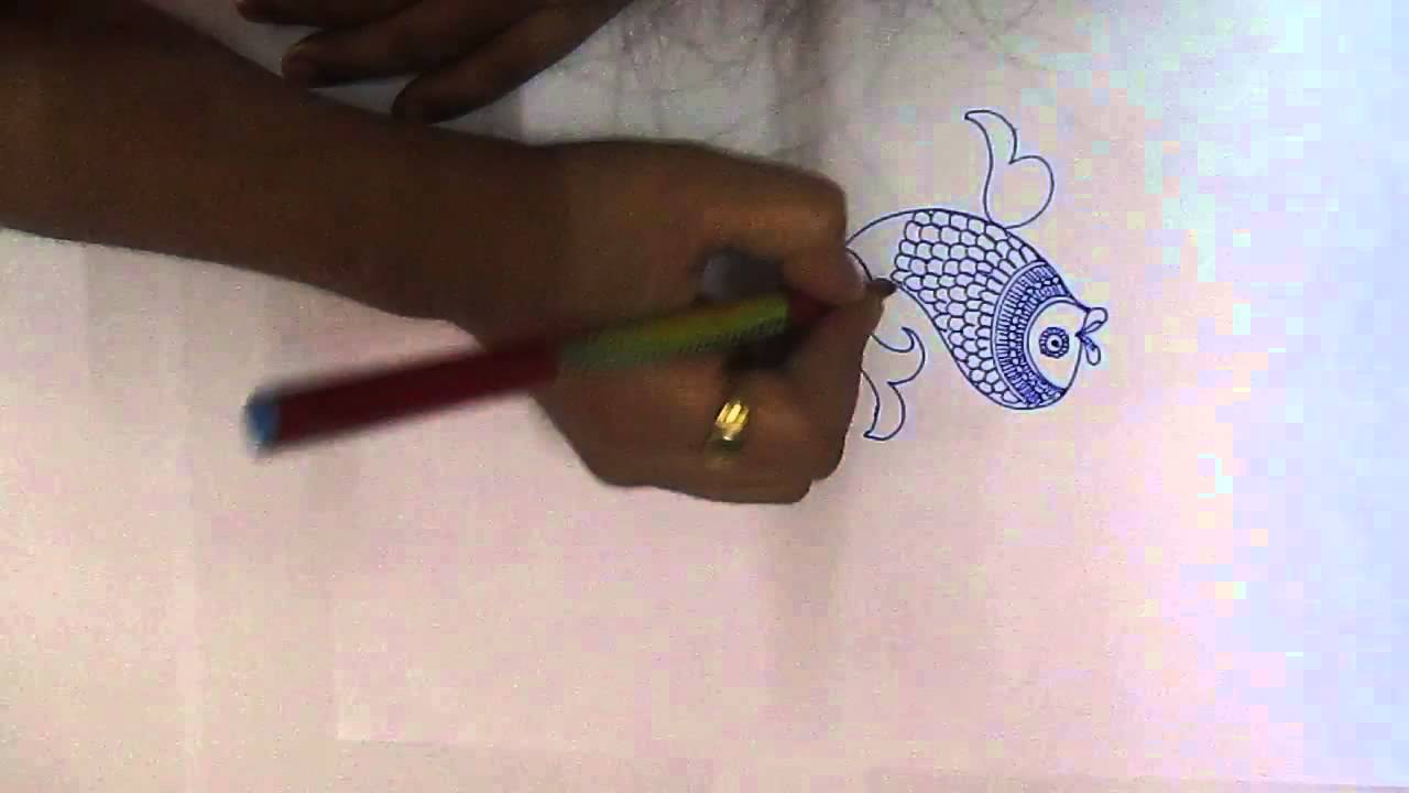 beautiful fish mehndi design shape - SS03 - YouTube