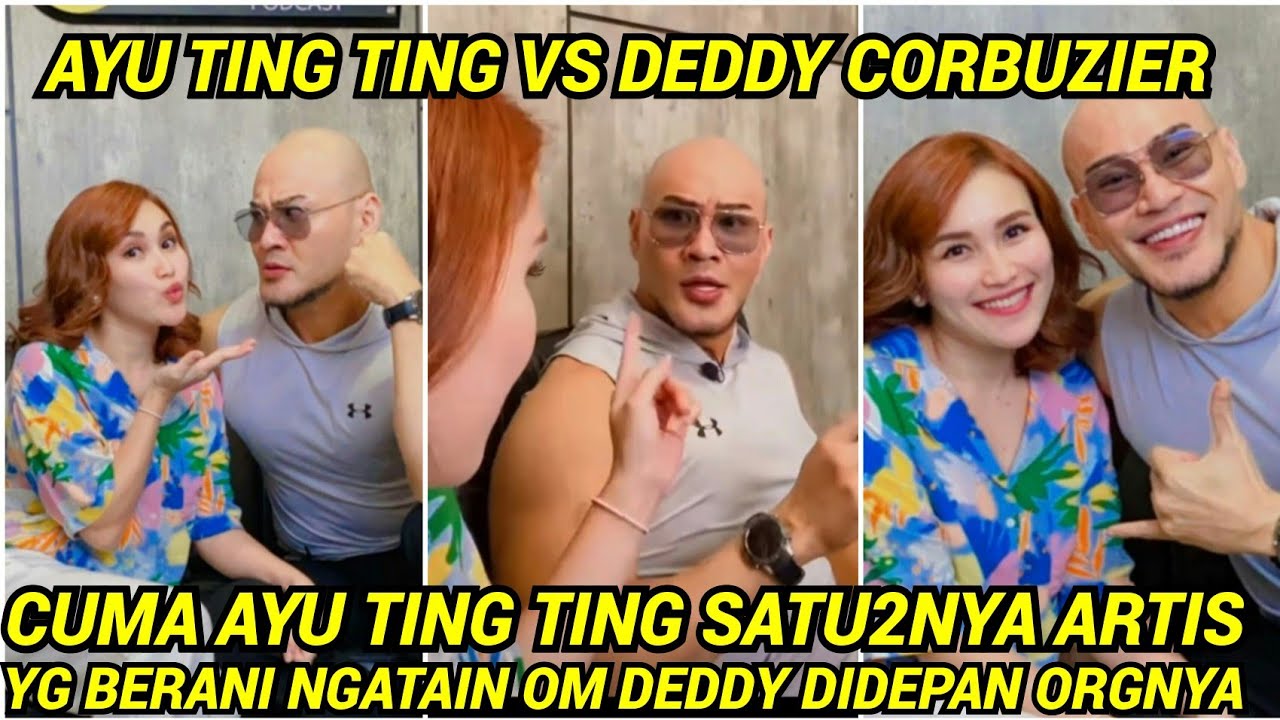 AYU TING TING SKAK MAT DEDDY CORBUZIER DIDEPAN ORANGNYA LGSG, CM AYU YG ...