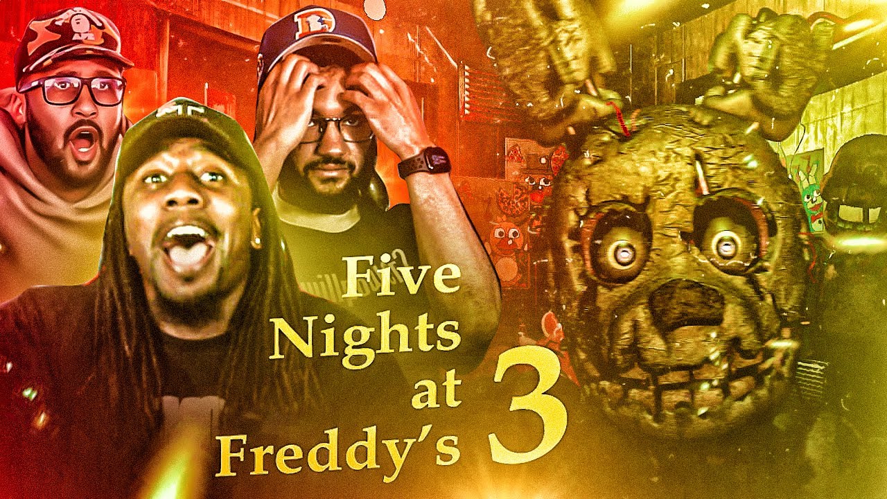 FNAF 3 With the Night Shift Trio... LIVE! - YouTube