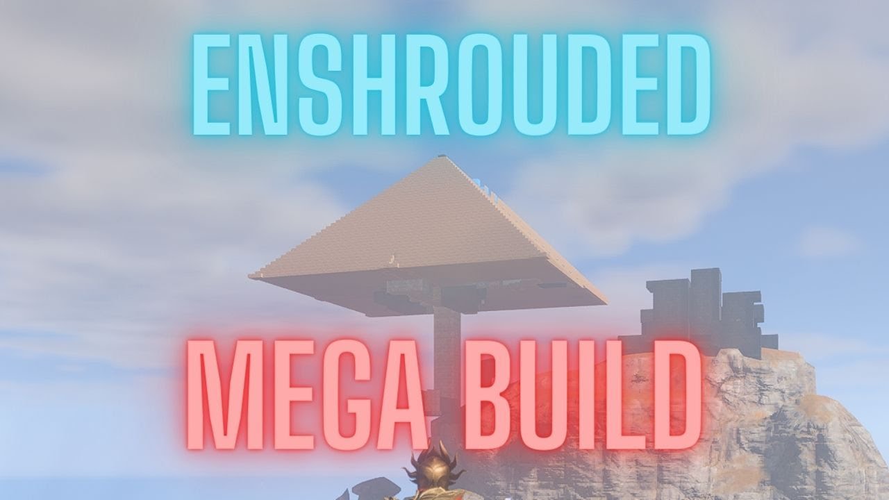 450.000 Blocks MEGA Base Build Giant Pyramid | Enshrouded ( Timelapse ...