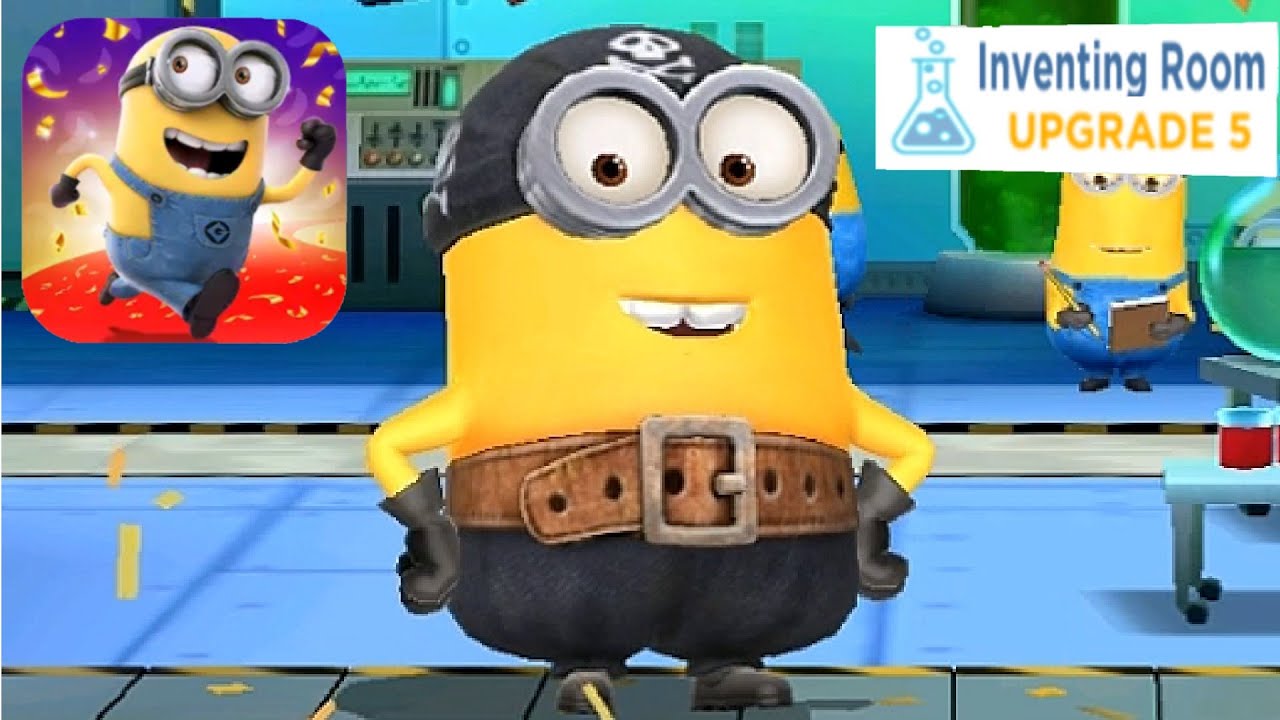 Minion Rush Pirate Costume Rare Minion Inventing Room Fullscreen