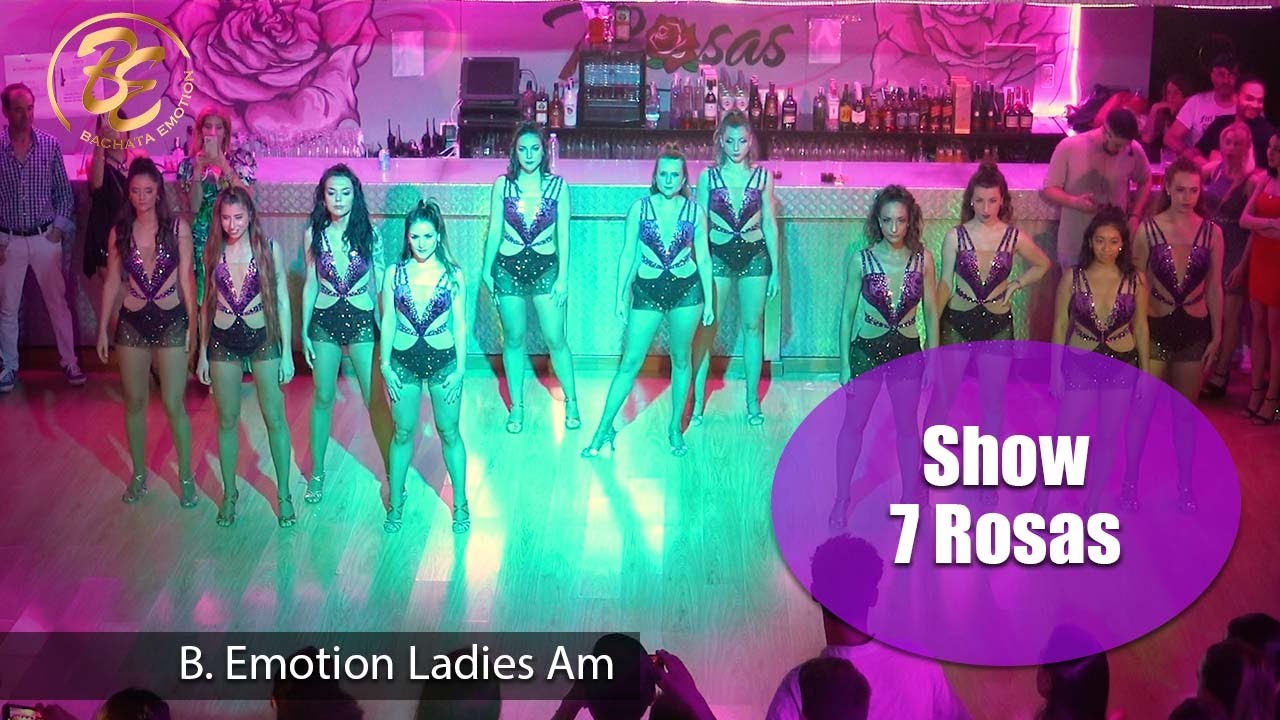Bachata Emotion Ladies Am - Show Premiere 2022 - 7 Rosas - YouTube