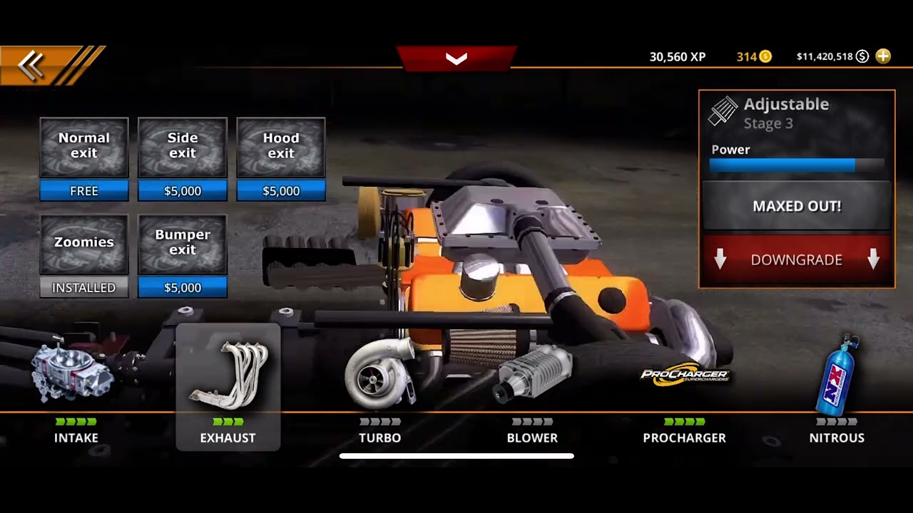 F-150 no limit drag racing 5.6 tune - YouTube