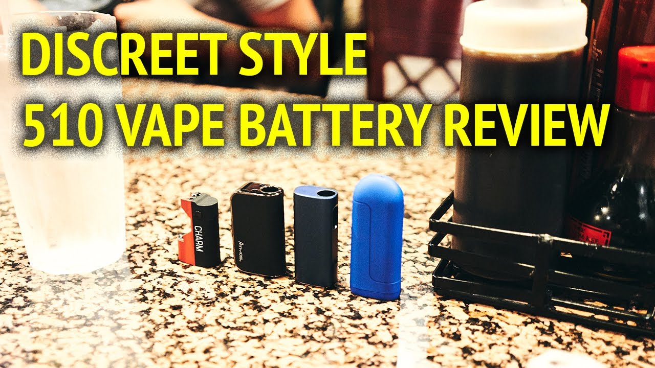 Discreet 510 Vape Battery Showdown (ft. Randy's Charm, Atmos Micro Pal ...