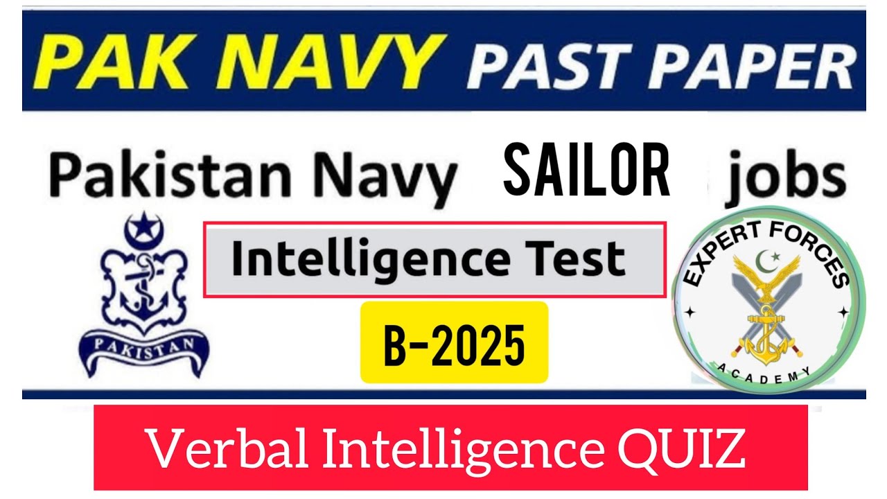 Pak Navy B- 2025 |Sailor, Marine ,Naval police, Test Preparation ...