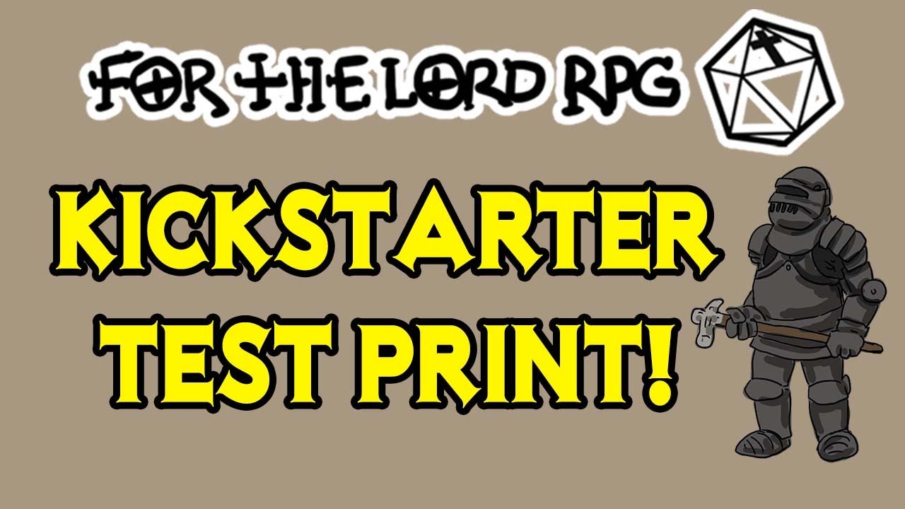 Kickstarter day 1 - YouTube