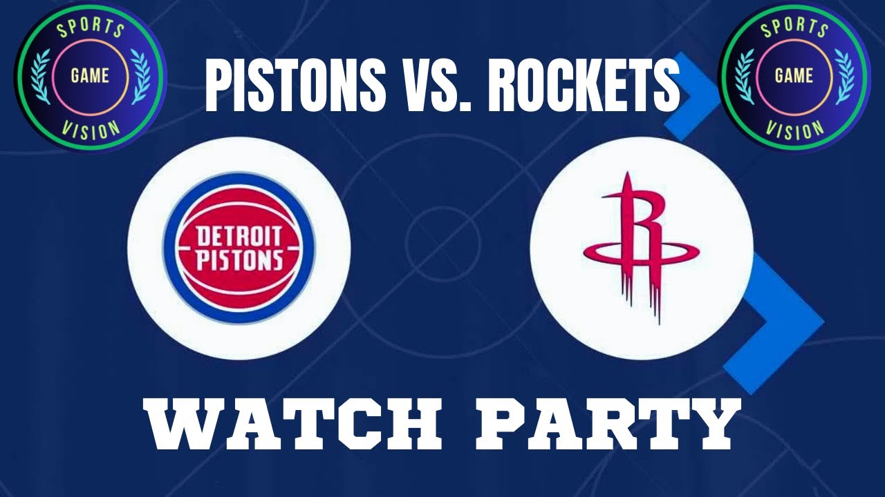 Pistons vs Rockets - YouTube