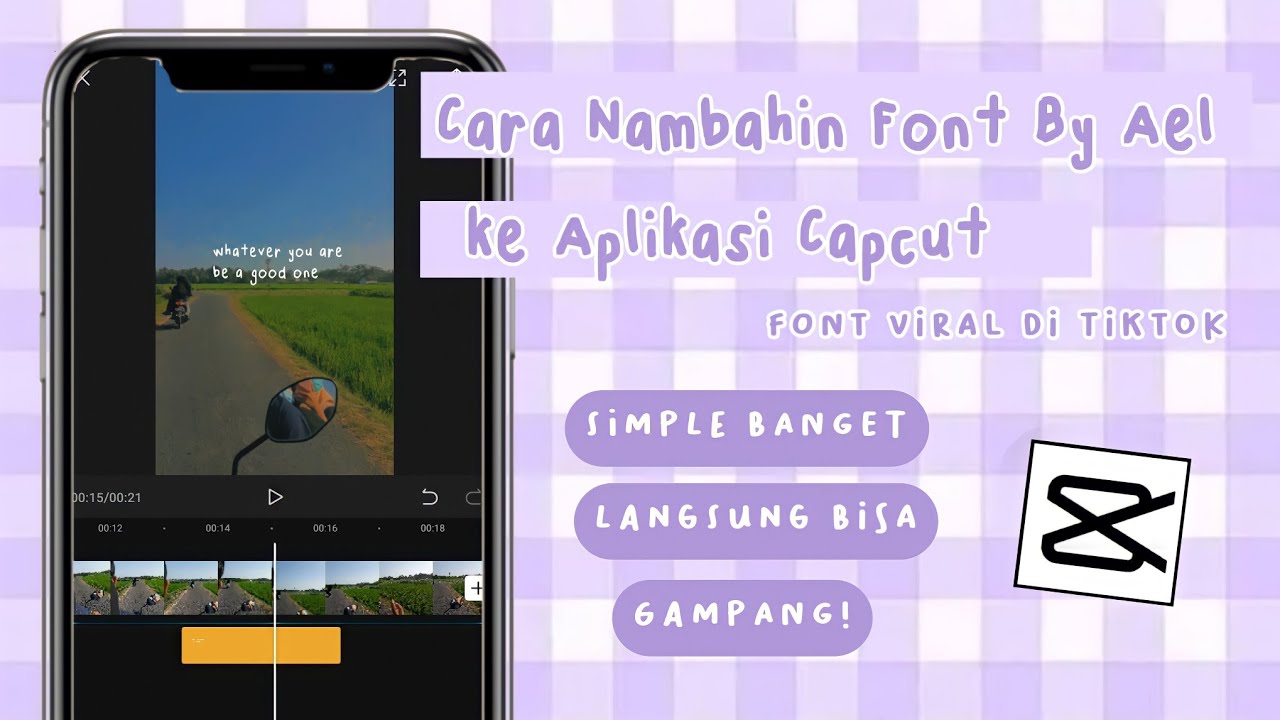 CARA NAMBAHIN FONT DI CAPCUT FONT BY AEL YouTube CARA NAMBAHIN FONT DI CAPCUT FONT BY AEL YouTube
