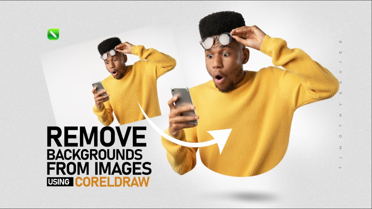 Remove Background From Images Easily Using Corel Draw Part I Vector