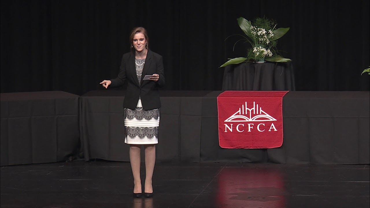2018 NCFCA Apologetics Champion - YouTube