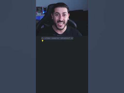 CÓMO nombrar VARIABLES OBJETOS en JAVASCRIPT - YouTube