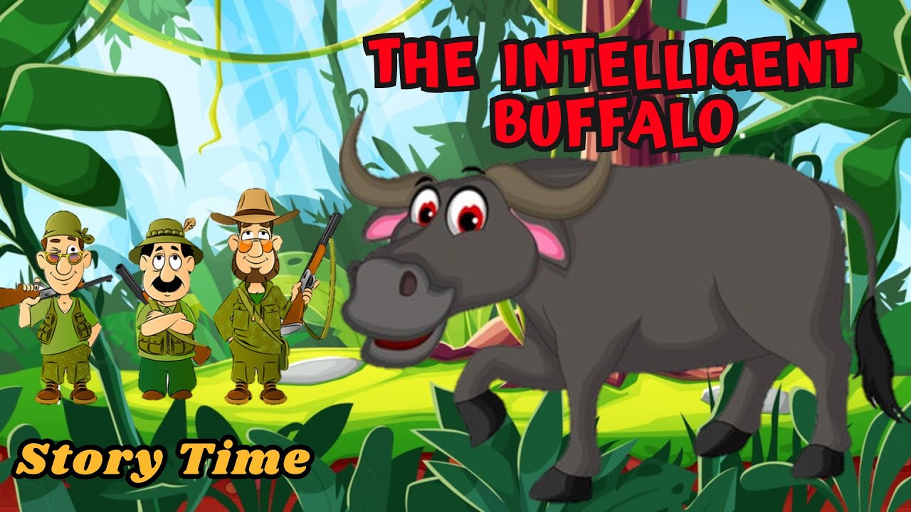 The Intelligent Buffalo Who Outsmarted Hunters | children Tale - YouTube