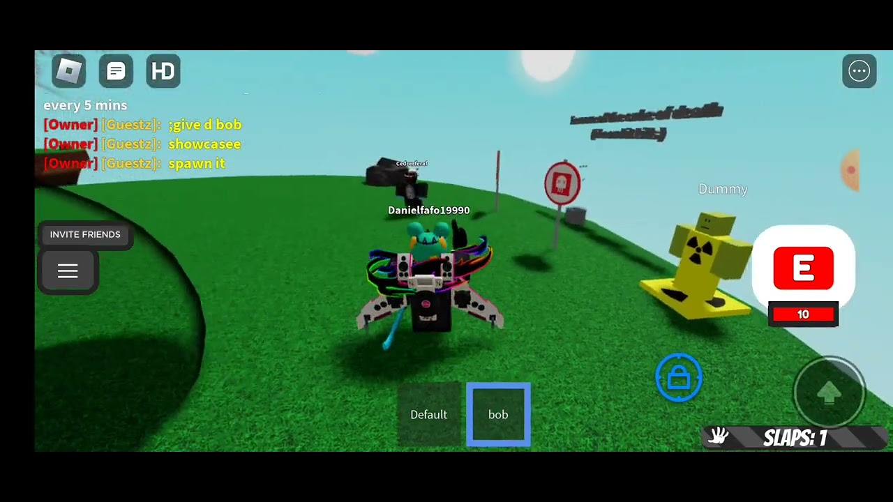 how to get all badge on silly slap battles - YouTube