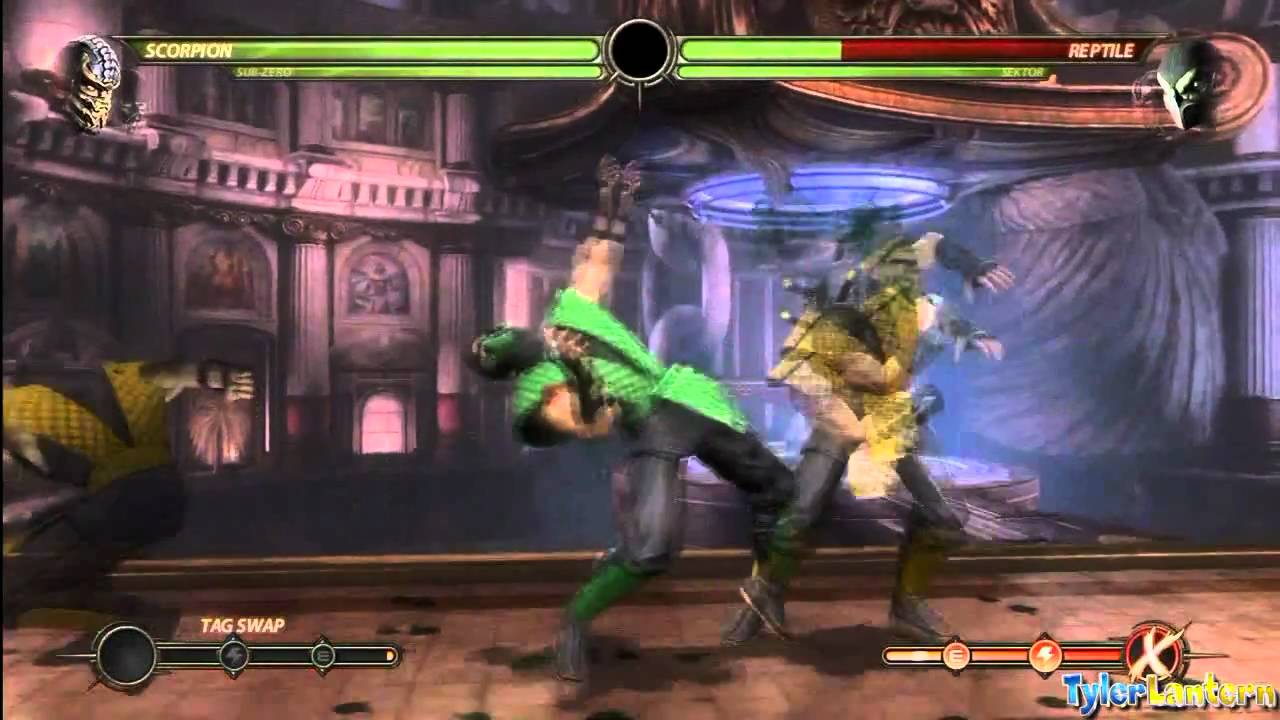 MK9 - 74% Sub Zero & Scorpion Tag Team Combo (Without X-RAY) - Mortal ...