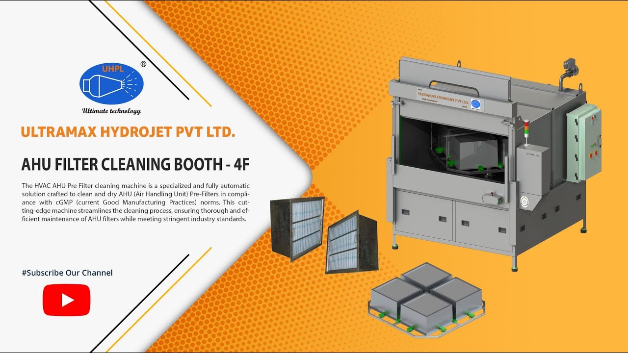 AHU FILTER CLEANING BOOTH 4F #video #pharmaceutical #ahufilter # ...