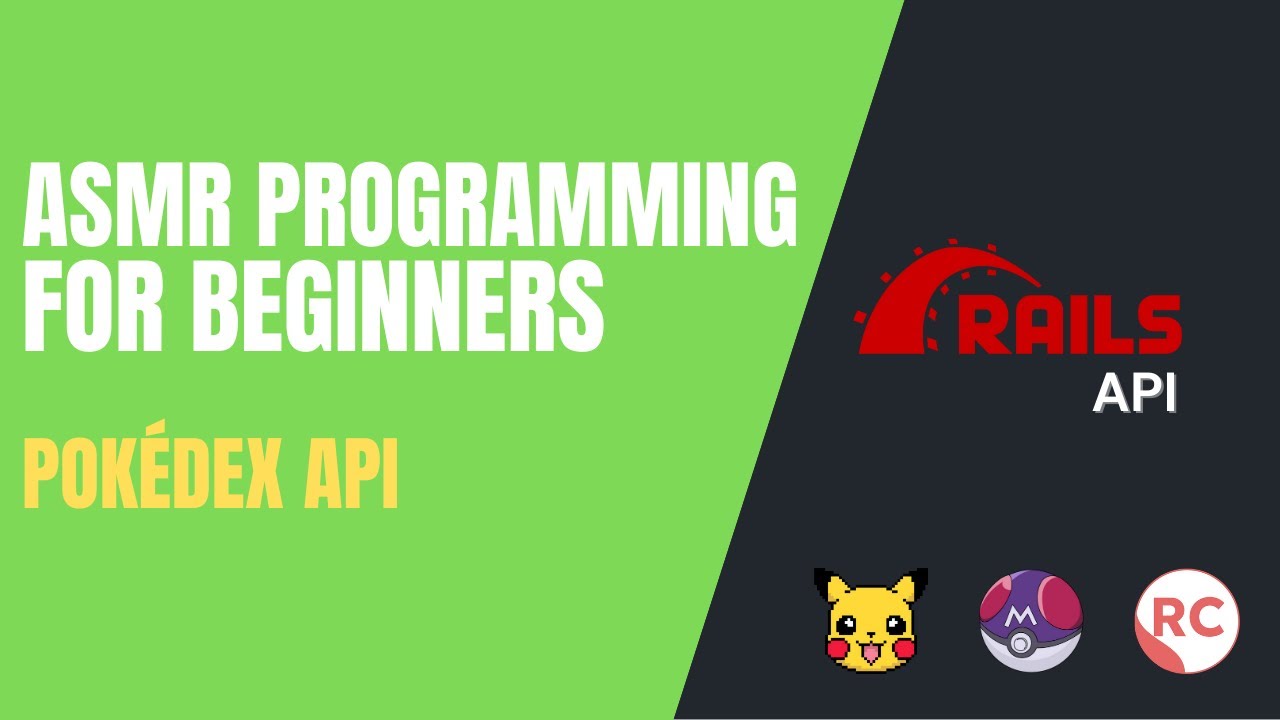 Asmr Programming For Beginners Rails Api Youtube 7610