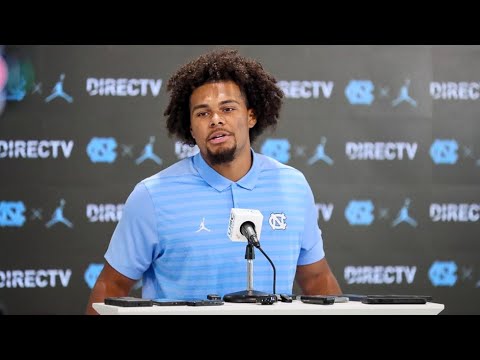 UNC Football: LB Andrew Simpson Training Camp Interview (8/20/25) - YouTube