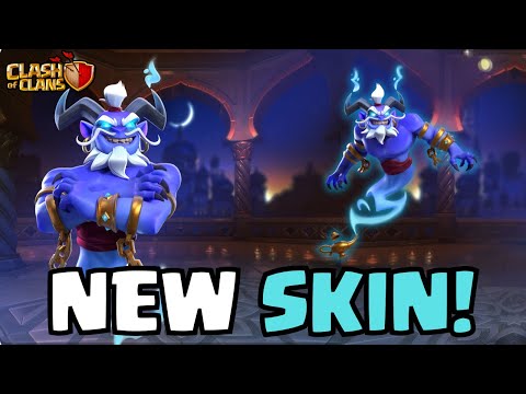 NEW Genie Prince Skin Review! (Clash Of Clans)