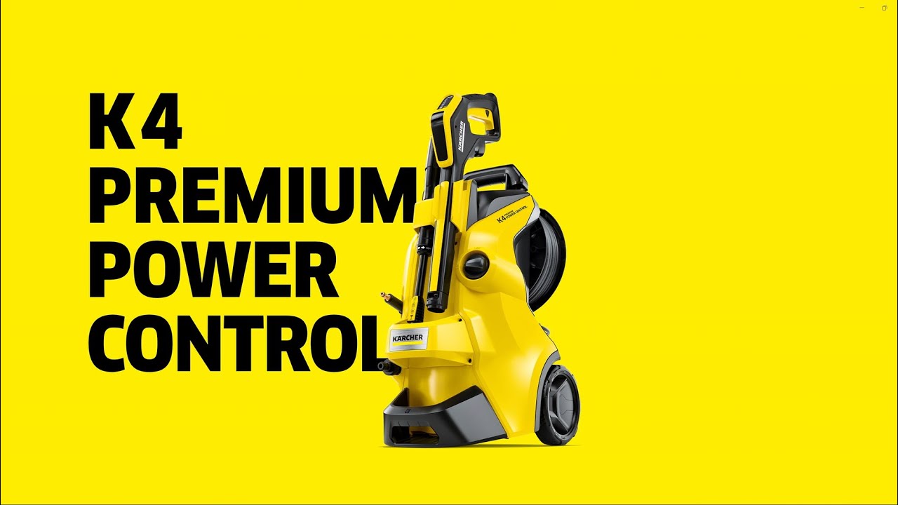 Karcher K 4 Premium Power Control - YouTube