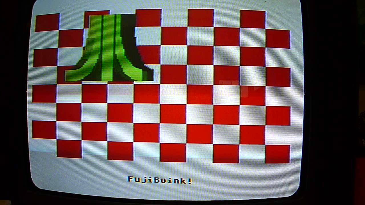 Fujiboink! (1986) Demo - Atari 800 - YouTube