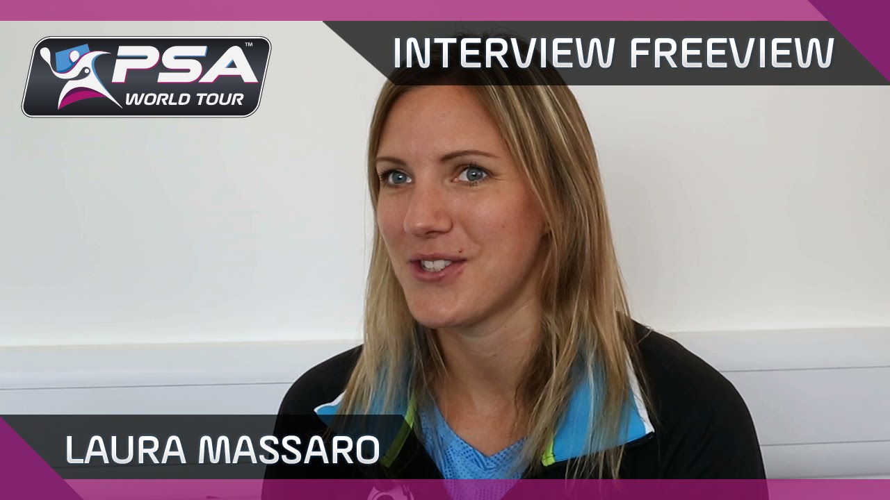 Squash: Interview Freeview - Laura Massaro - YouTube