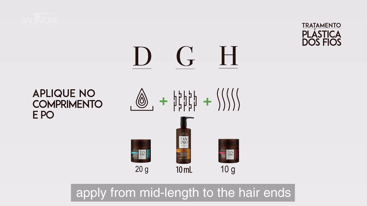 HAIR BOTOX TREATMENT - TANINO THERAPY SALVATORE COSMETICS - YouTube